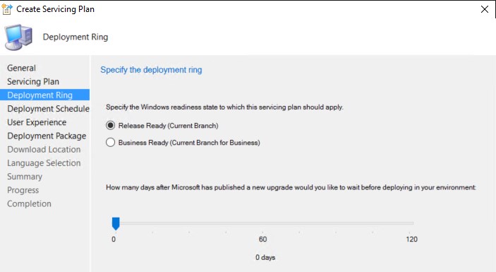 Silvio Di Benedetto - Configuration Manager: Windows 10 Service Plan