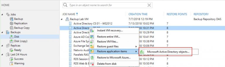 Silvio Di Benedetto - Veeam Backup & Replication: how to restore Active ...