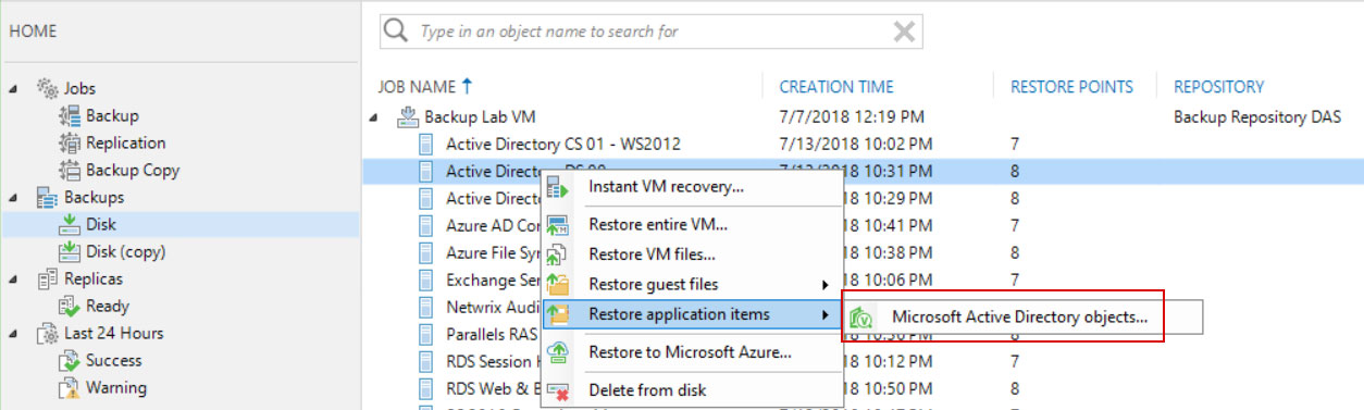 Silvio Di Benedetto - Veeam Backup & Replication: how to restore Active Directory objects