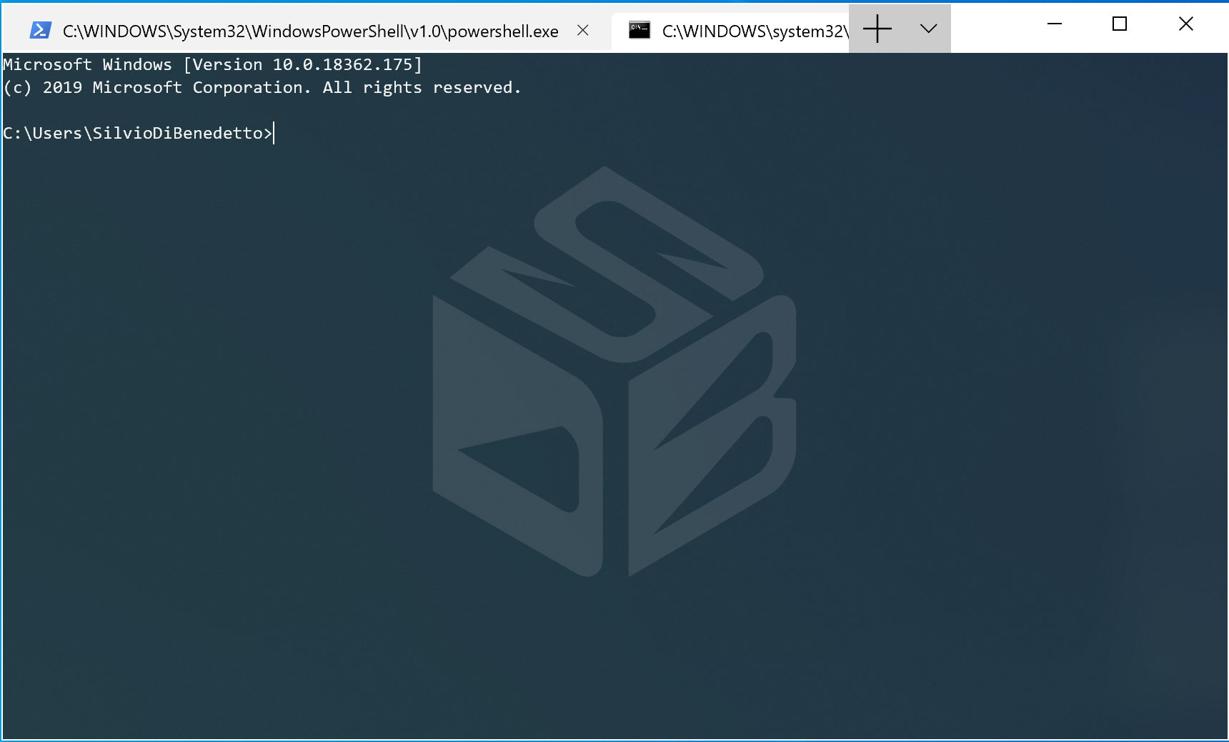 Silvio Di Benedetto - Windows Terminal preview Silvio Di Benedetto - Windows Terminal preview