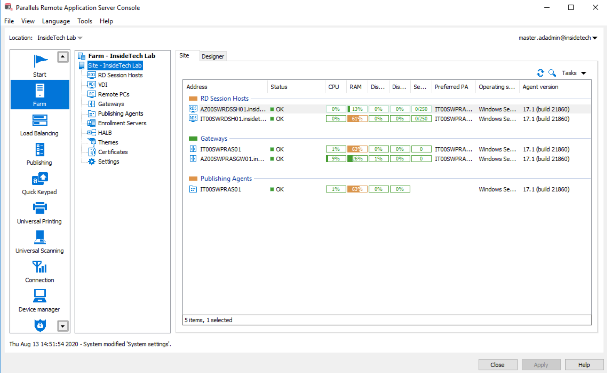 Silvio Di Benedetto Parallels Remote Application Server How To