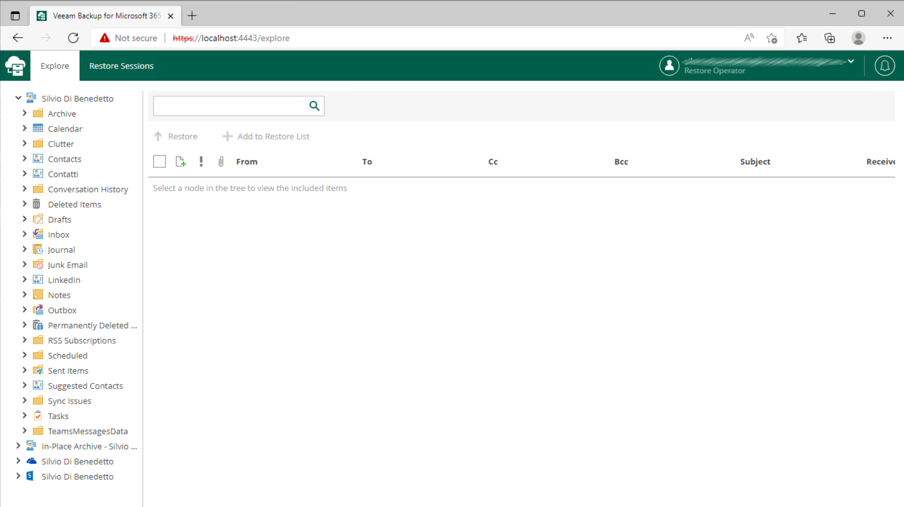 Silvio Di Benedetto - Veeam Backup for Microsoft 365 v6 Silvio Di Benedetto - Veeam Backup for Microsoft 365 v6